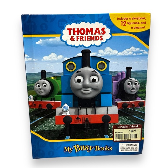 Toys | Thomas Friends Tank Engine My Busy Books Story 12 Figurines ...